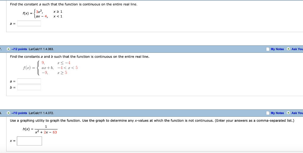 Solved Find the constant a such that the function is | Chegg.com