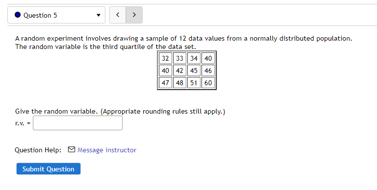 Solved Question 5 A random experiment involves drawing a | Chegg.com