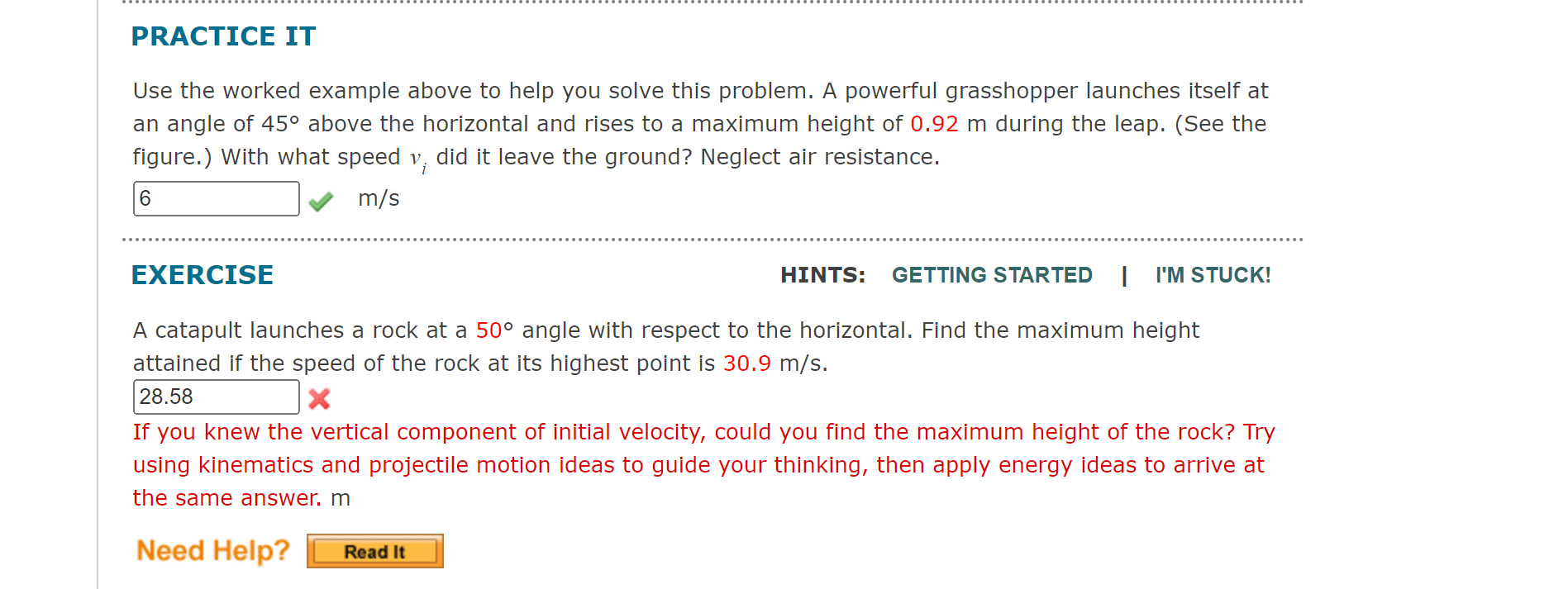 Solved PRACTICE IT Use the worked example above to help you | Chegg.com