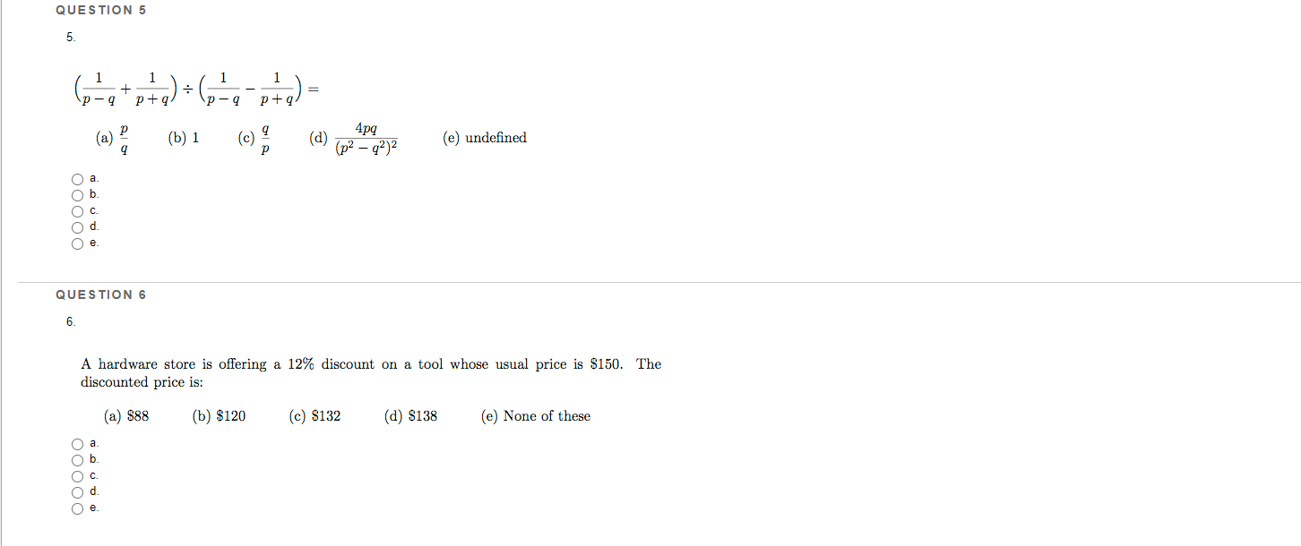 Solved QUESTION 1 1. If 4 5 t - 1= ata + bt + c then a + 2b | Chegg.com