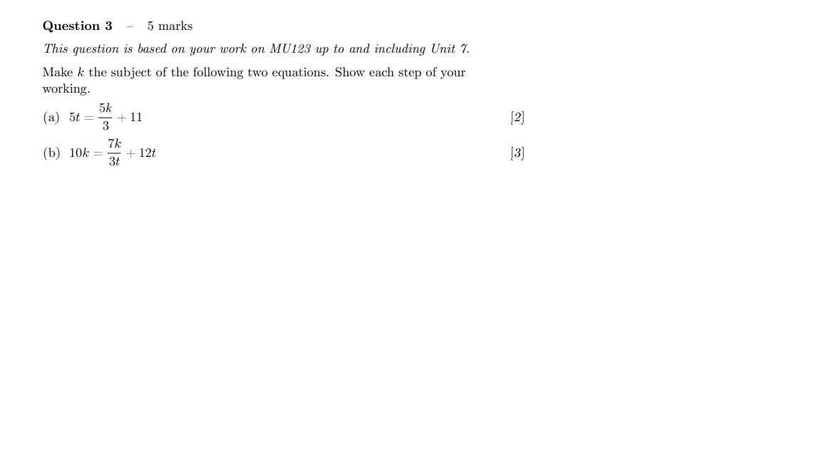 Solved Question 3 5 Marks This Question Is Based On Your 