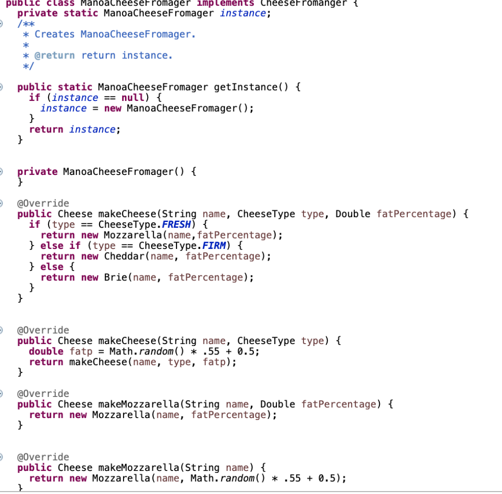 Solved Create the two interface java files and paste the | Chegg.com