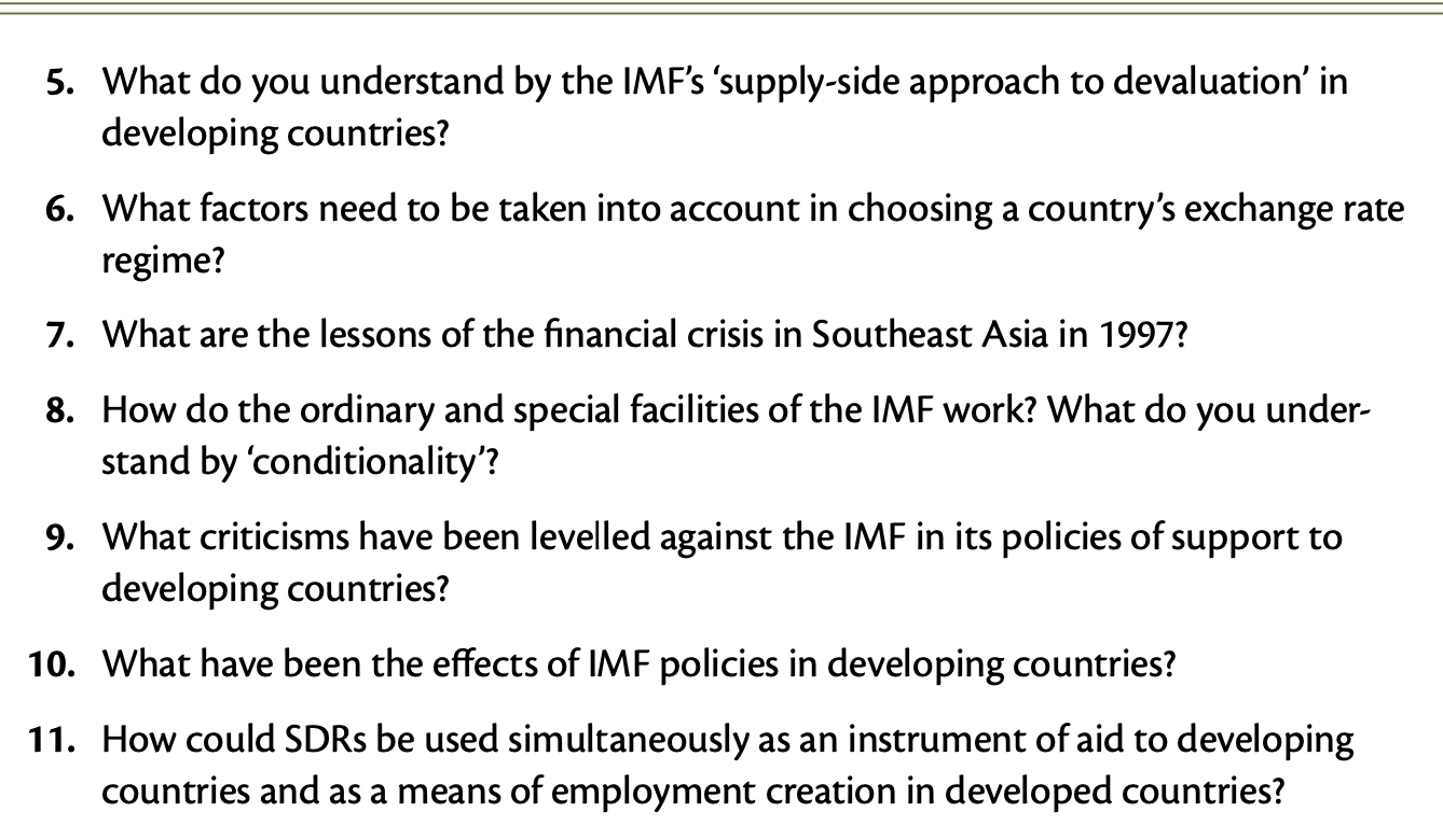 Solved What do you understand by the IMF's 'supply-side | Chegg.com