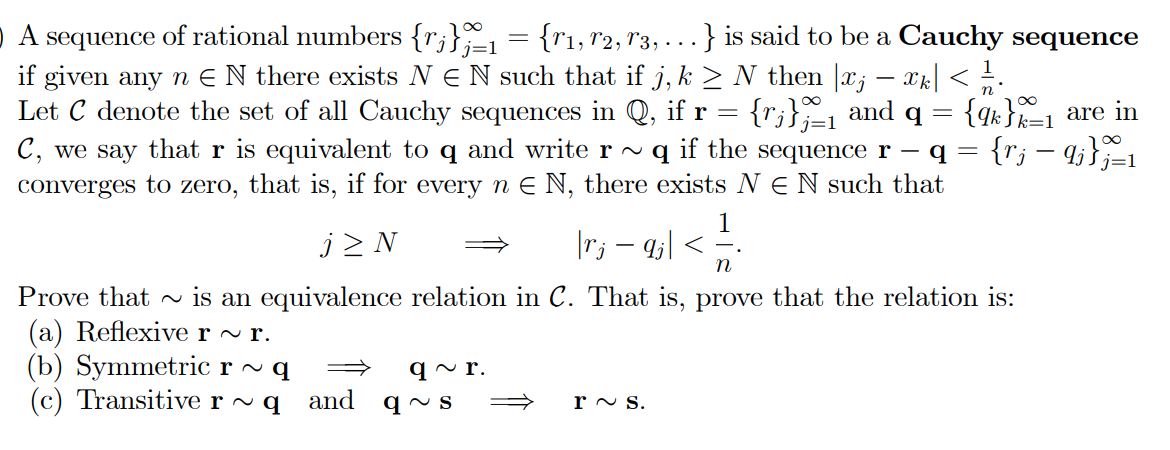 Solved A sequence of rational numbers {rj}j=1∞={r1,r2,r3,…} | Chegg.com
