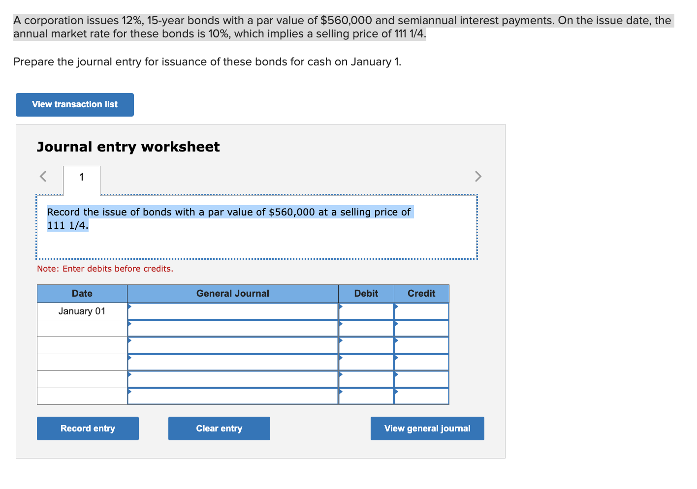 Solved A corporation issues 12%,15-year bonds with a par | Chegg.com