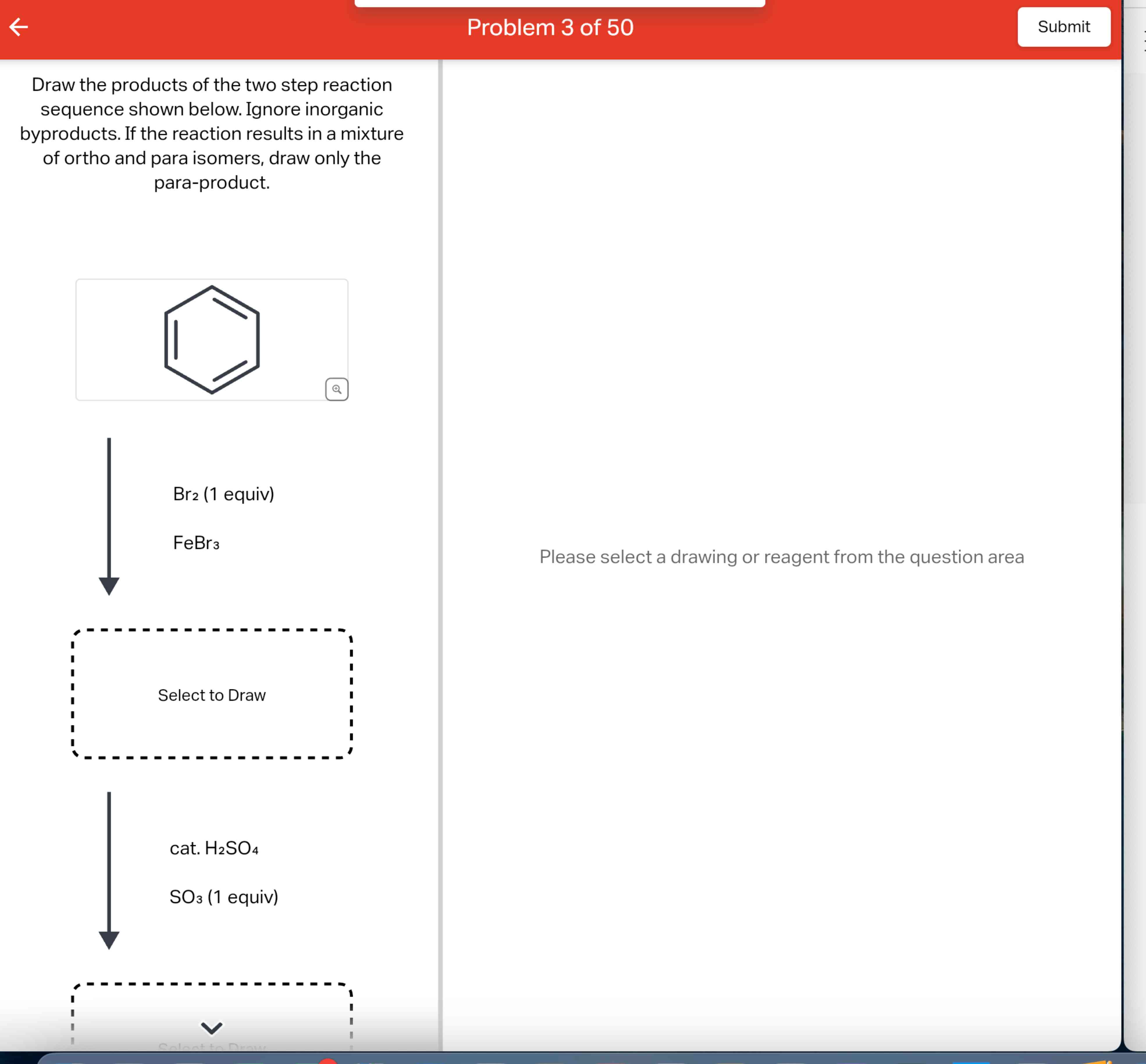 Solved Draw the products of the two step reactionsequence | Chegg.com