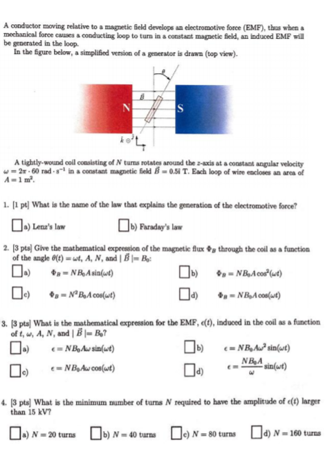 Solved A conductor moving relative to a magnetic field | Chegg.com