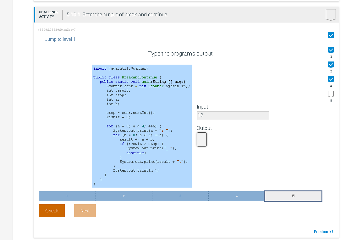 Solved \begin{tabular}{l|l} CHALLENGE & 5.10.1: Enter the | Chegg.com