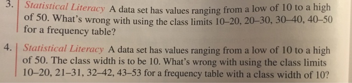 Solved A data set has values ranging from a low of 10 to a | Chegg.com