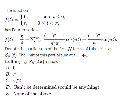 Solved The function - TT | Chegg.com