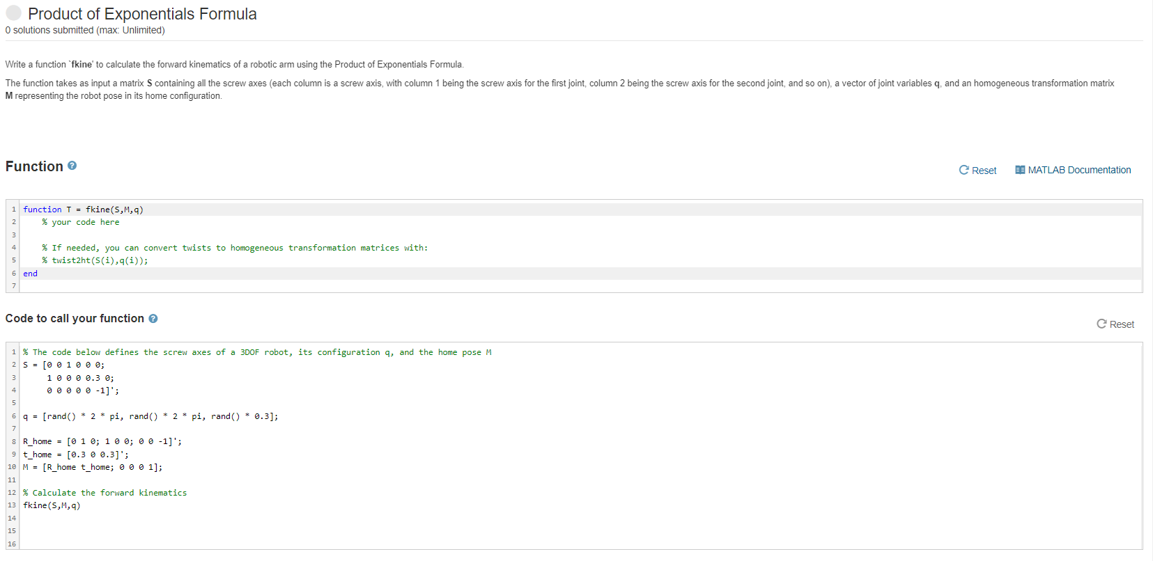 Solved Product of Exponentials Formula O solutions submitted | Chegg.com
