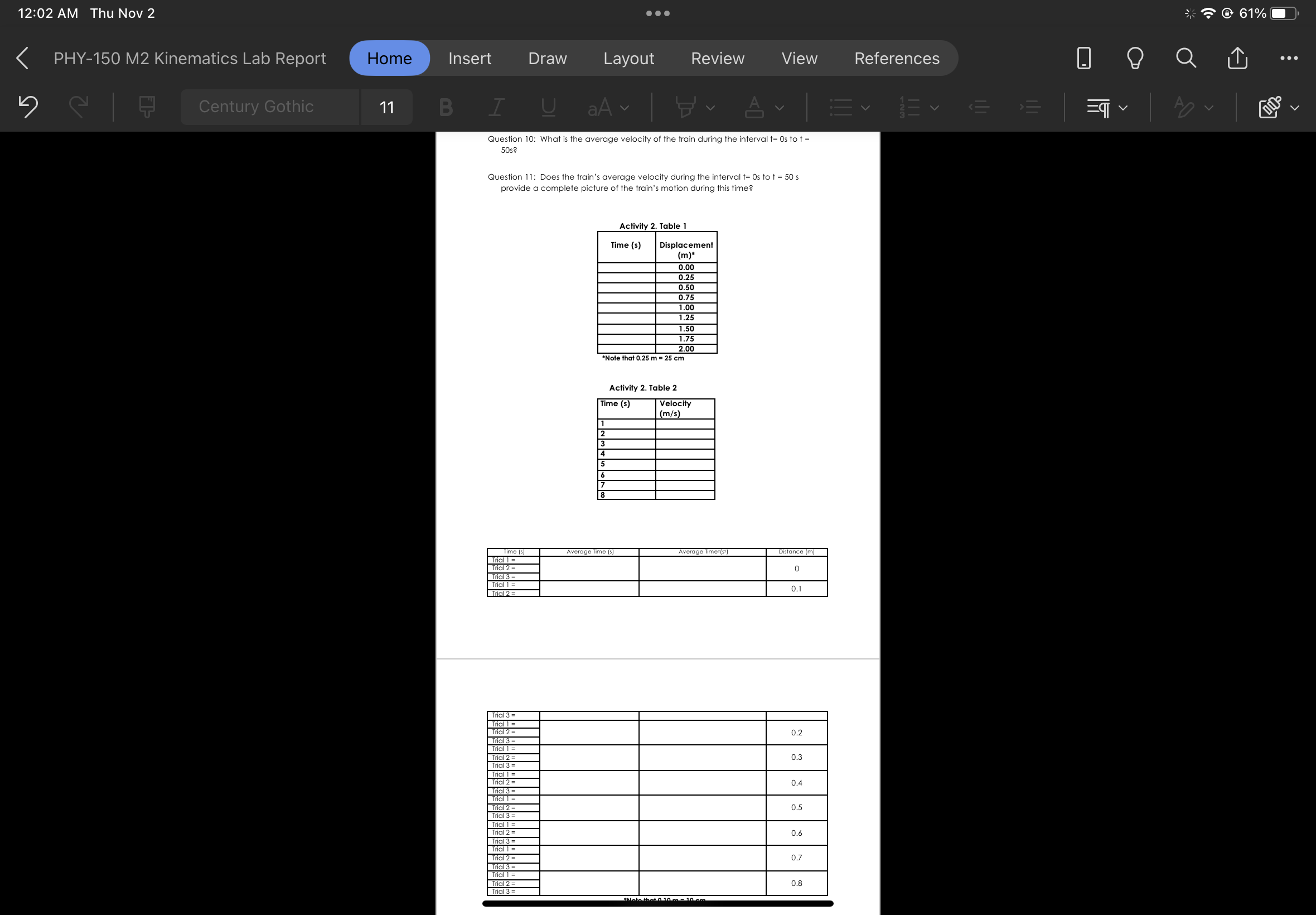 Solved I’m just having a hard time getting the information | Chegg.com