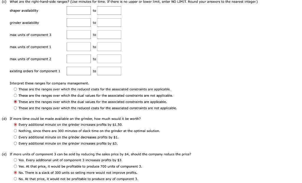 Solved (a) Formulate and solve for the recommended | Chegg.com