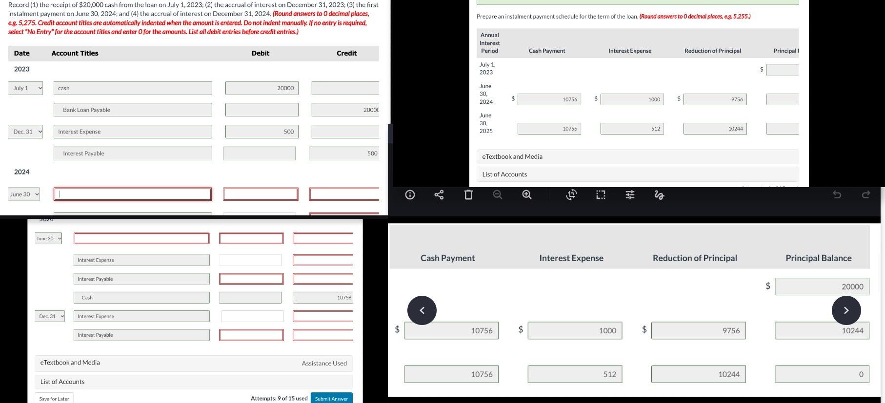 Solved (accouting) ﻿please help with the spaces marked red | Chegg.com