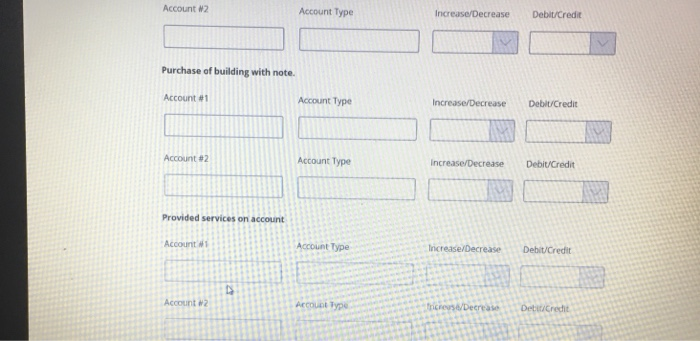 Solved Review the transactions and determine the accounts, | Chegg.com Solved Review the transactions and determine the accounts, | Chegg.com