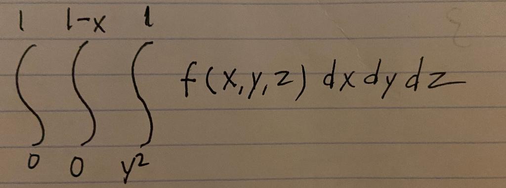 Solved Question: Rewrite the following integral in | Chegg.com