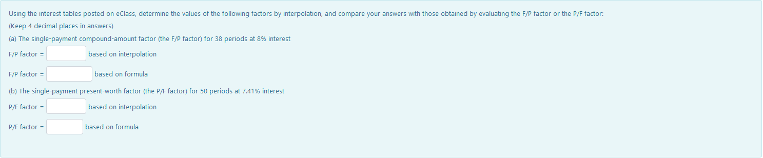 Solved (Keep 4 decimal places in answers) (a) The | Chegg.com