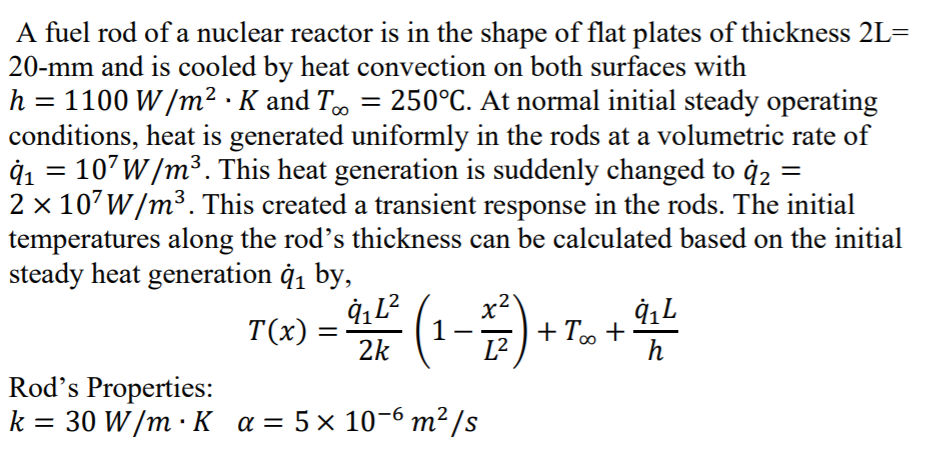 Using the Implicit Finite Difference Method, | Chegg.com