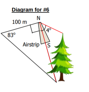 Solved 3D Applications of Trigonometry (grade 12 | Chegg.com