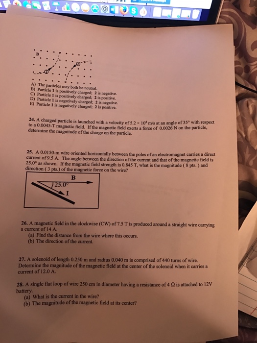 Solved 18. a) b) 13. A ray oflight strikes a mirror, making | Chegg.com