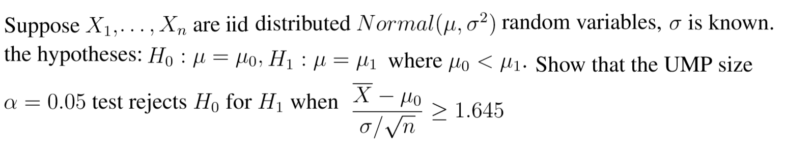 Solved Suppose X1,..., Xn are iid distributed Normal(u, 02) | Chegg.com