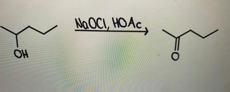 Solved NaOCl,HOAc | Chegg.com