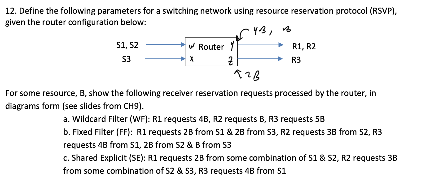 12. Define the following parameters for a switching | Chegg.com