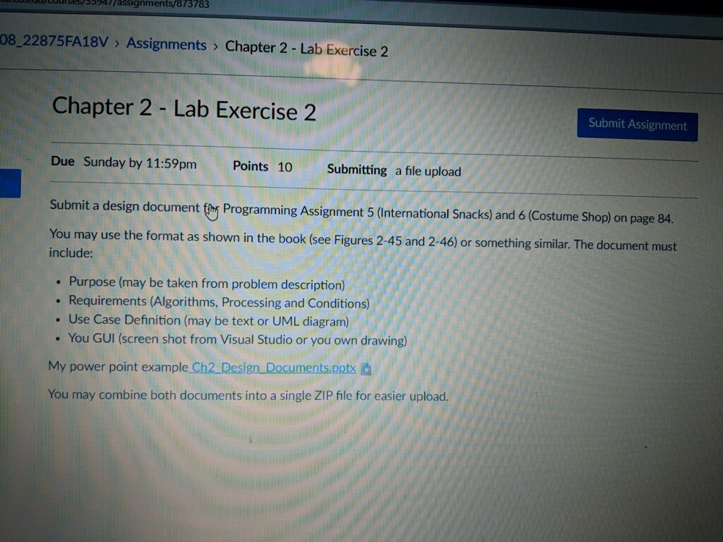 Solved Create a requirements document and a Use Case | Chegg.com