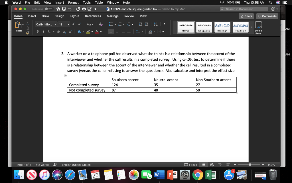 Solved Word File Edit View AutoSave OFF Insert Draw Insert & | Chegg.com