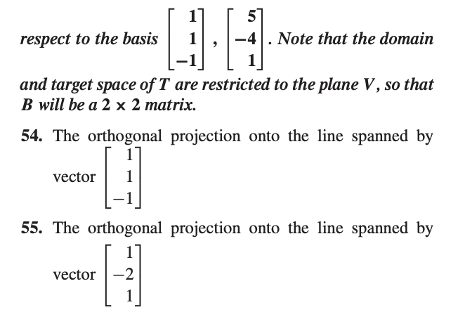 Solved In Exercises 54 through 58 , let V be the plane with | Chegg.com