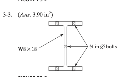 Solved 3-3. (Ans. 3.90in2) | Chegg.com
