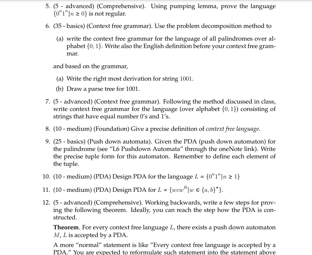 Solved 1. Use Latex To Typeset Your Solution To This 