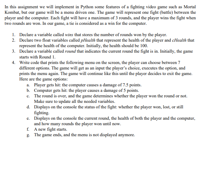 Solved this assignment we will implement in Python some | Chegg.com