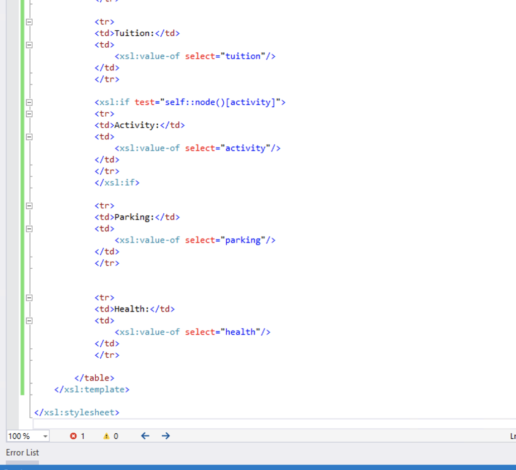 Solved XML, XSLT i need to help display the total charges | Chegg.com