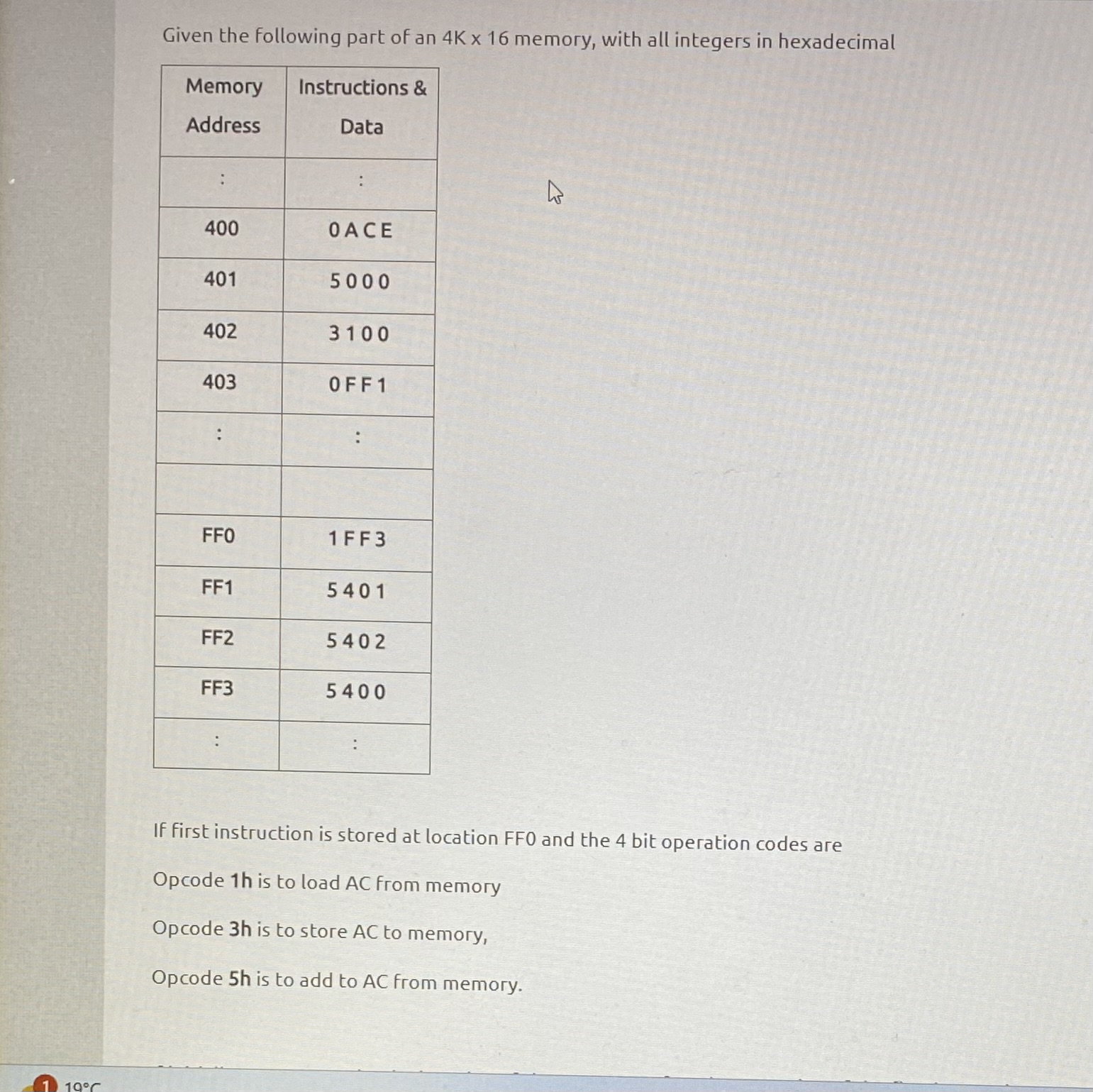 Solved If initially AC=5000, what is the value of the | Chegg.com