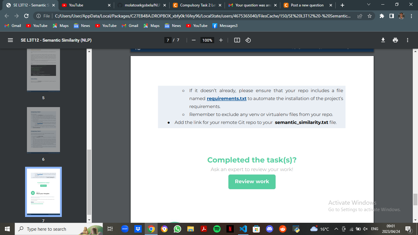 Solved Let us build a system that will tell you what to | Chegg.com