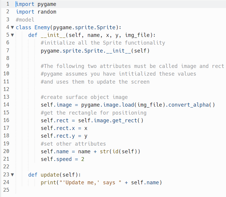 Solved Part A Understanding Pygame Within this lab I have | Chegg.com
