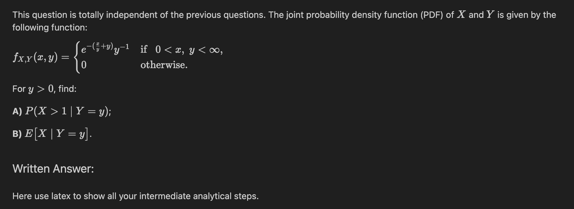 Solved This question is totally independent of the previous | Chegg.com