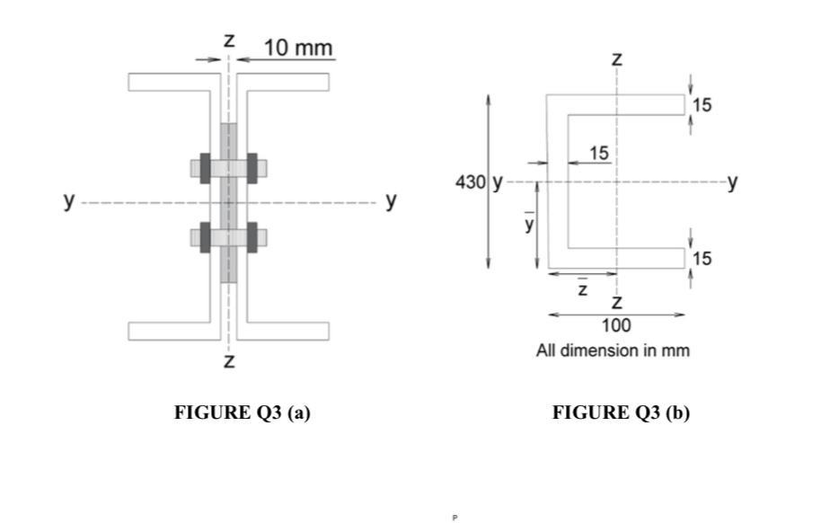 Solved (b) Two similar channel sections from Figure Q3 (a) | Chegg.com
