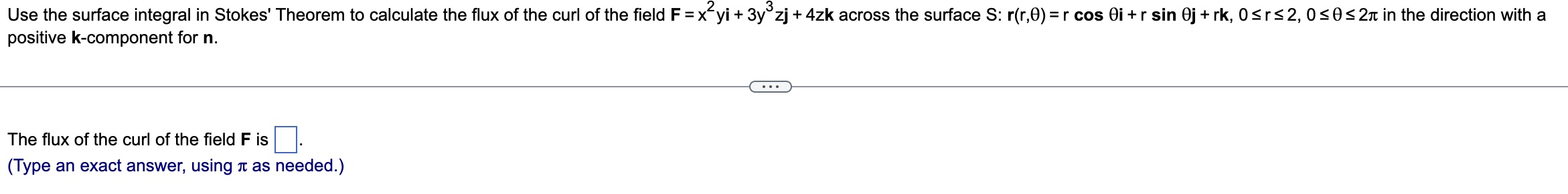 Solved positive k-component for n. The flux of the curl of | Chegg.com