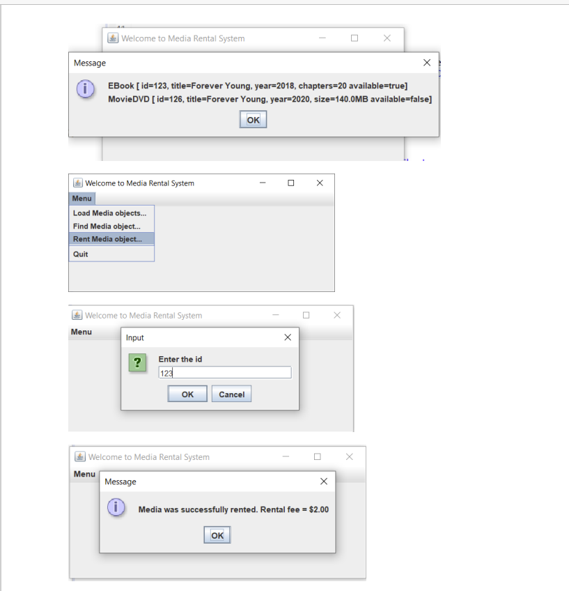 Solved Design and implement Java program as follows: 1) | Chegg.com
