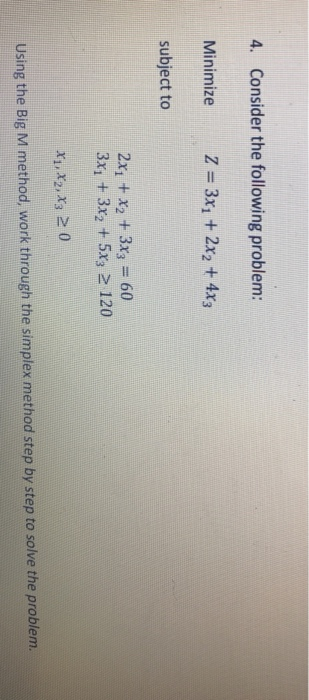 Solved 2. Consider the following problem: Maximize Z = X1 + | Chegg.com
