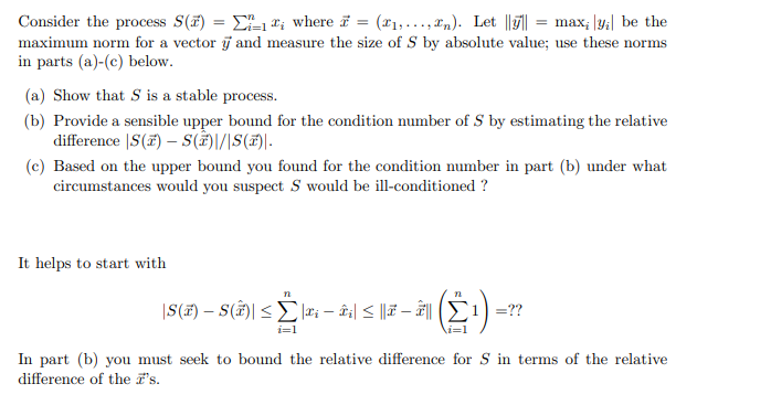 Solved Consider the process Sĩ) = -1 1; where i = (11,..., | Chegg.com