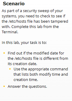 Solved Scenario As part of a security sweep of your systems, | Chegg.com