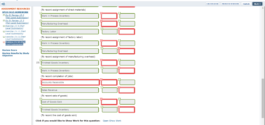 Solved L CALCULATOR PRINTER VERSION RACK Problem 15-3A (Part | Chegg.com