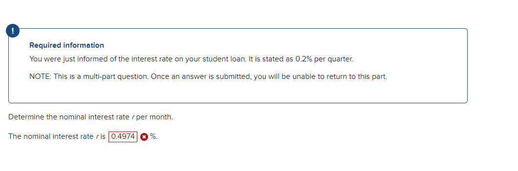 Solved Required information You were just informed of the | Chegg.com