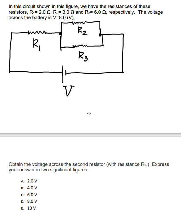 Solved In this circuit shown in this figure, we have the | Chegg.com