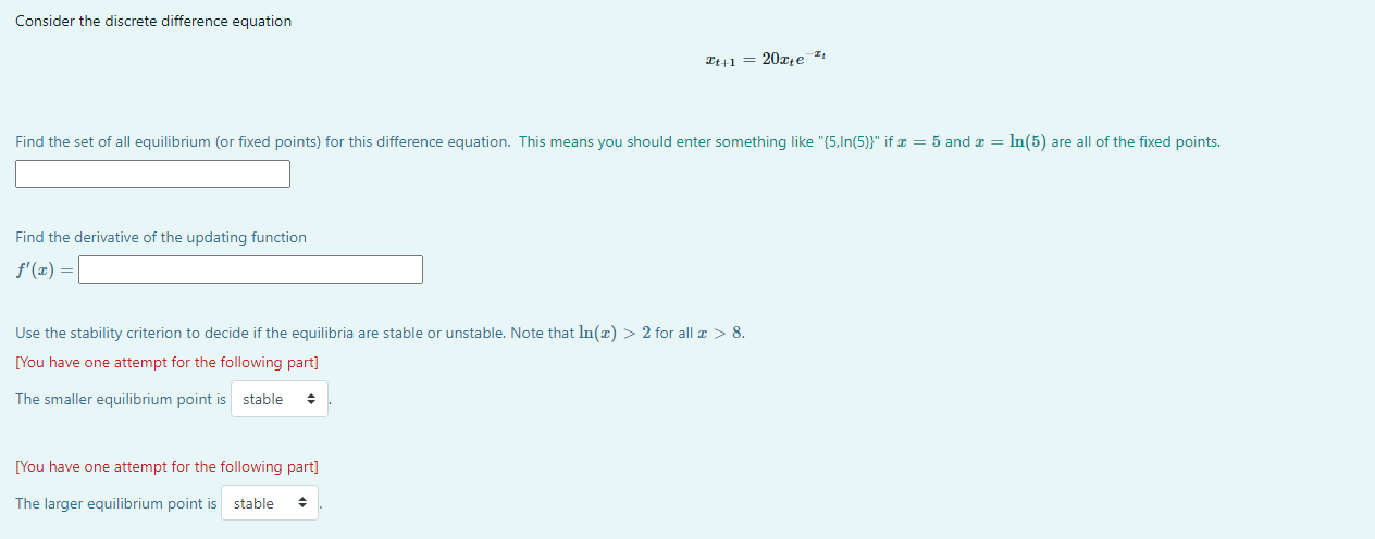 Solved Consider the discrete difference equation Pt+1 = 2004 | Chegg.com