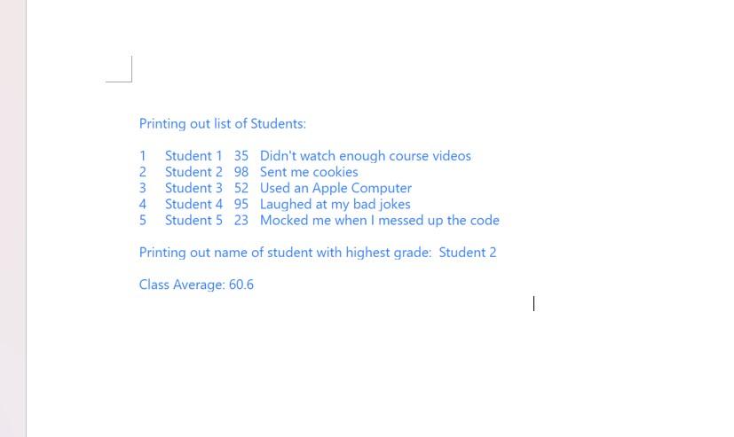 Final Exam Program Question: Take a quick look at | Chegg.com