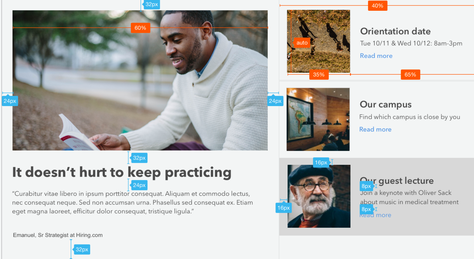 Solved How do I get the small pictures and text on the right | Chegg.com